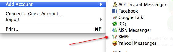 Adium setup guide | Olark