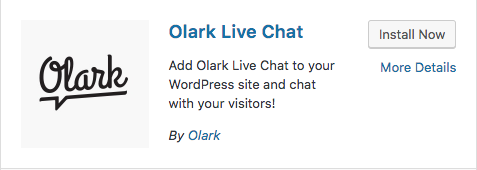 WordPress integration guide (plugin install) | Olark